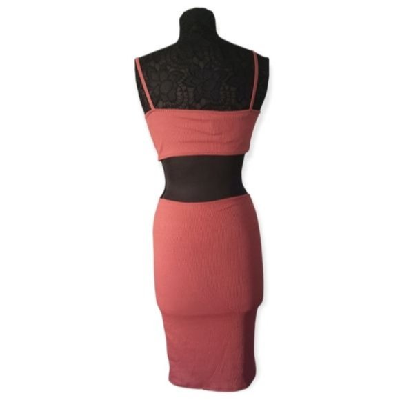 Madrag | Dresses | Madrag Sexy Orange Open Side Dress | Poshmark